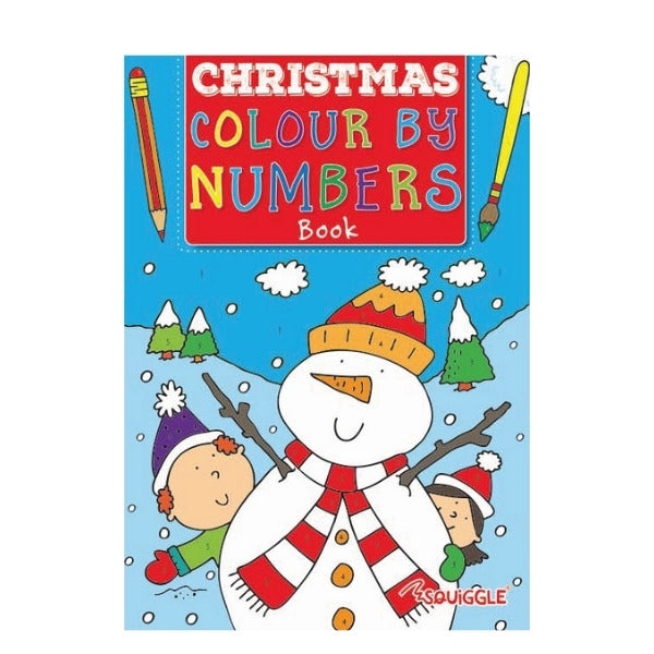 A4 32 Pages Christmas Colour by Numbers Book– Shop Inc