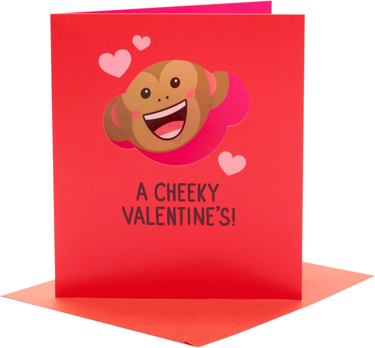 Cheeky Monkey Design Valentine's Day Card– Shop Inc