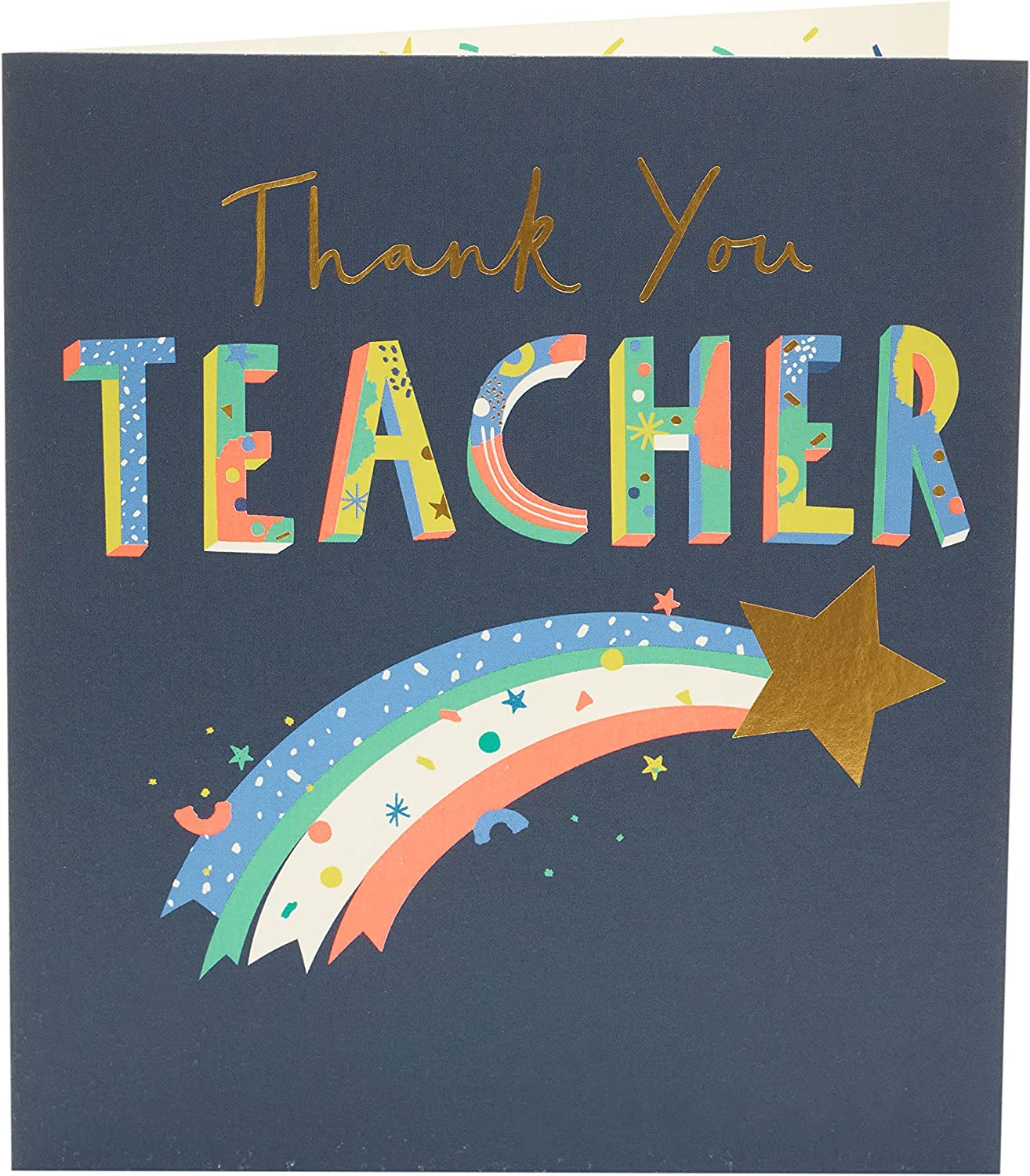 Thank You Teacher Beeing Amazing Thank You Teacher Card By Sweetlove