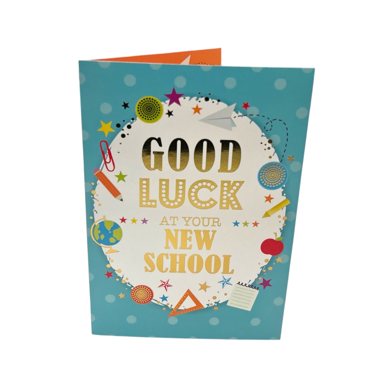 Good Luck For Your New School Card– Shop Inc