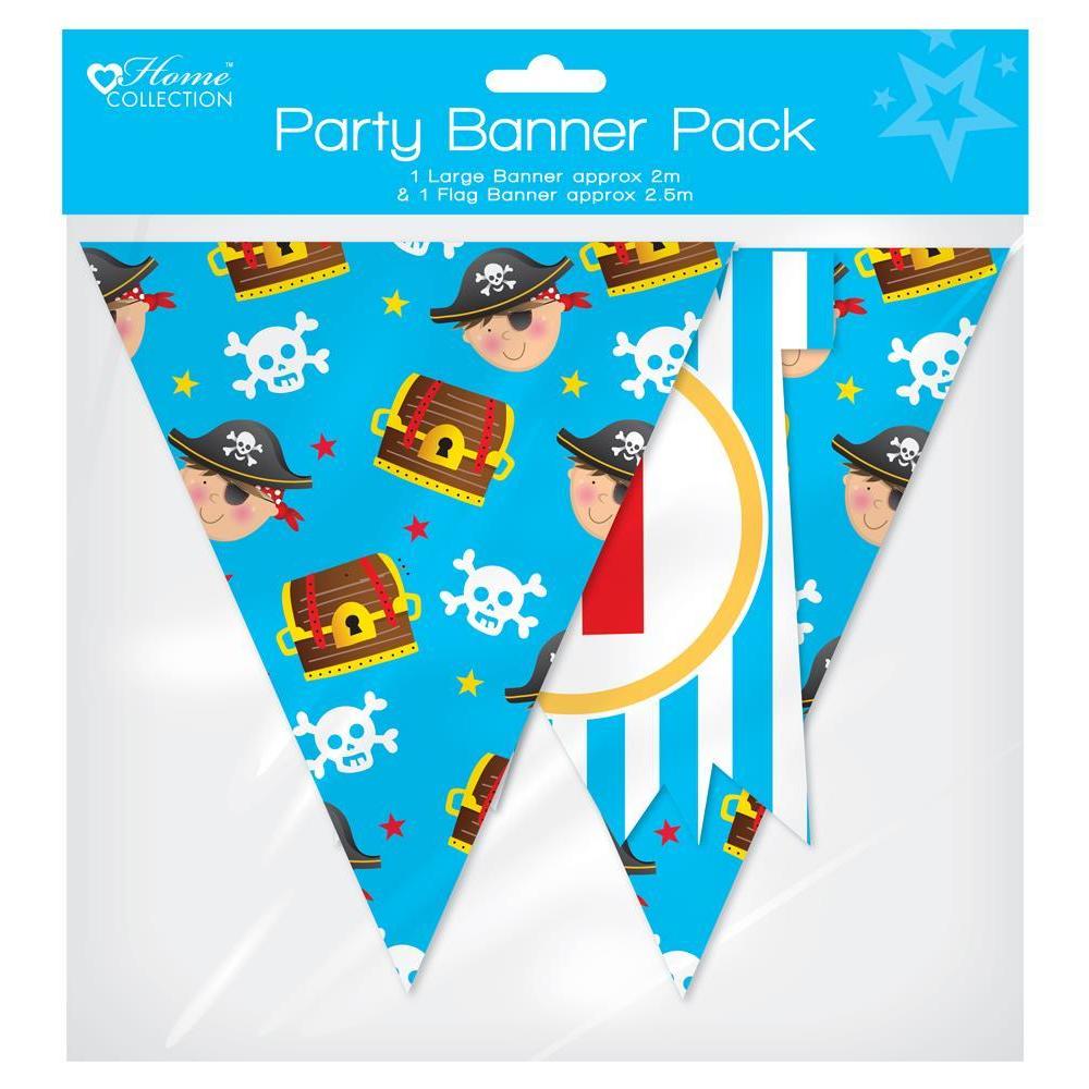 Pirate Design Banner and Flag Banner Pack - Pirate Party– Shop Inc