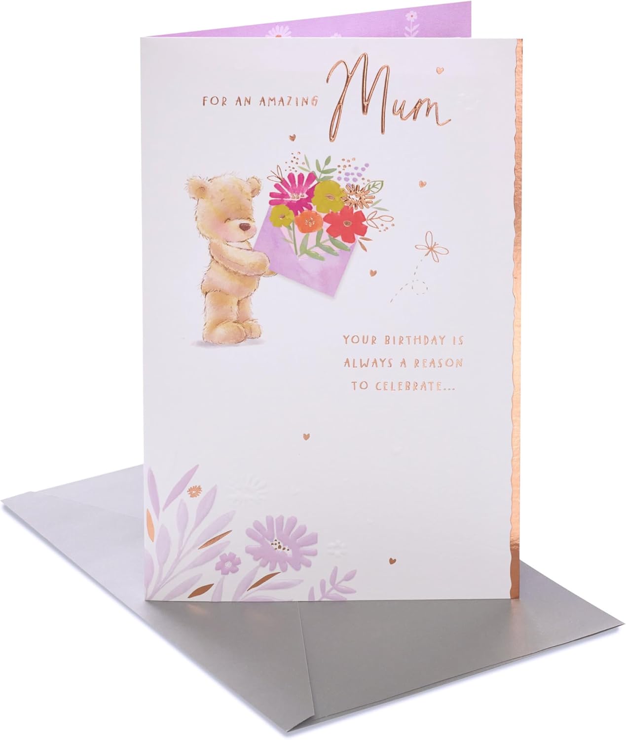 Adorable Teddy Nutmeg Design Mum Birthday Card– Shop Inc