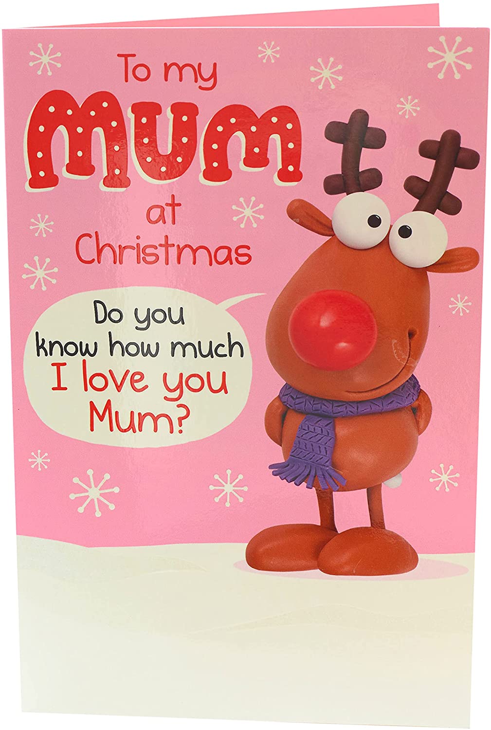 Mum I Love You This Much Pop Up Funny Christmas Card– Shop Inc