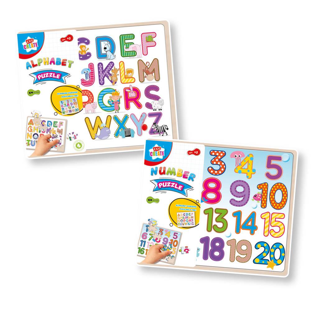 Alphabet or Number Puzzle– Shop Inc