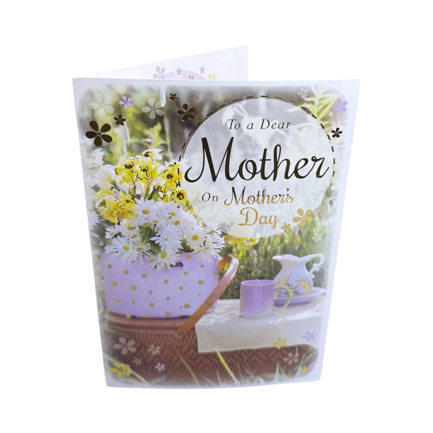 To A Dear Mother Bright Spring Flowers Design Mother's Day Card– Shop Inc