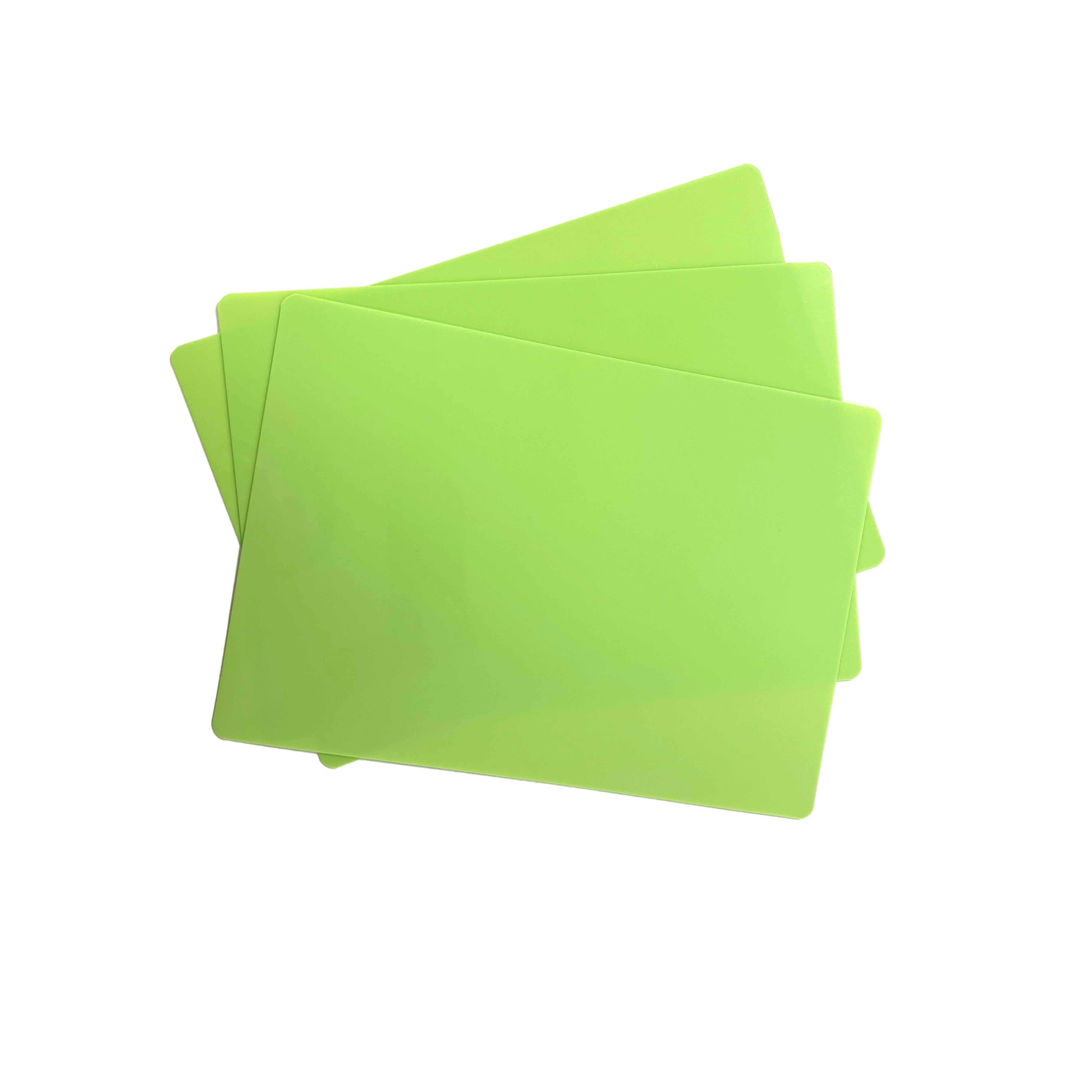 Pack of 12 Green Coloured A5 Whiteboards– Shop Inc