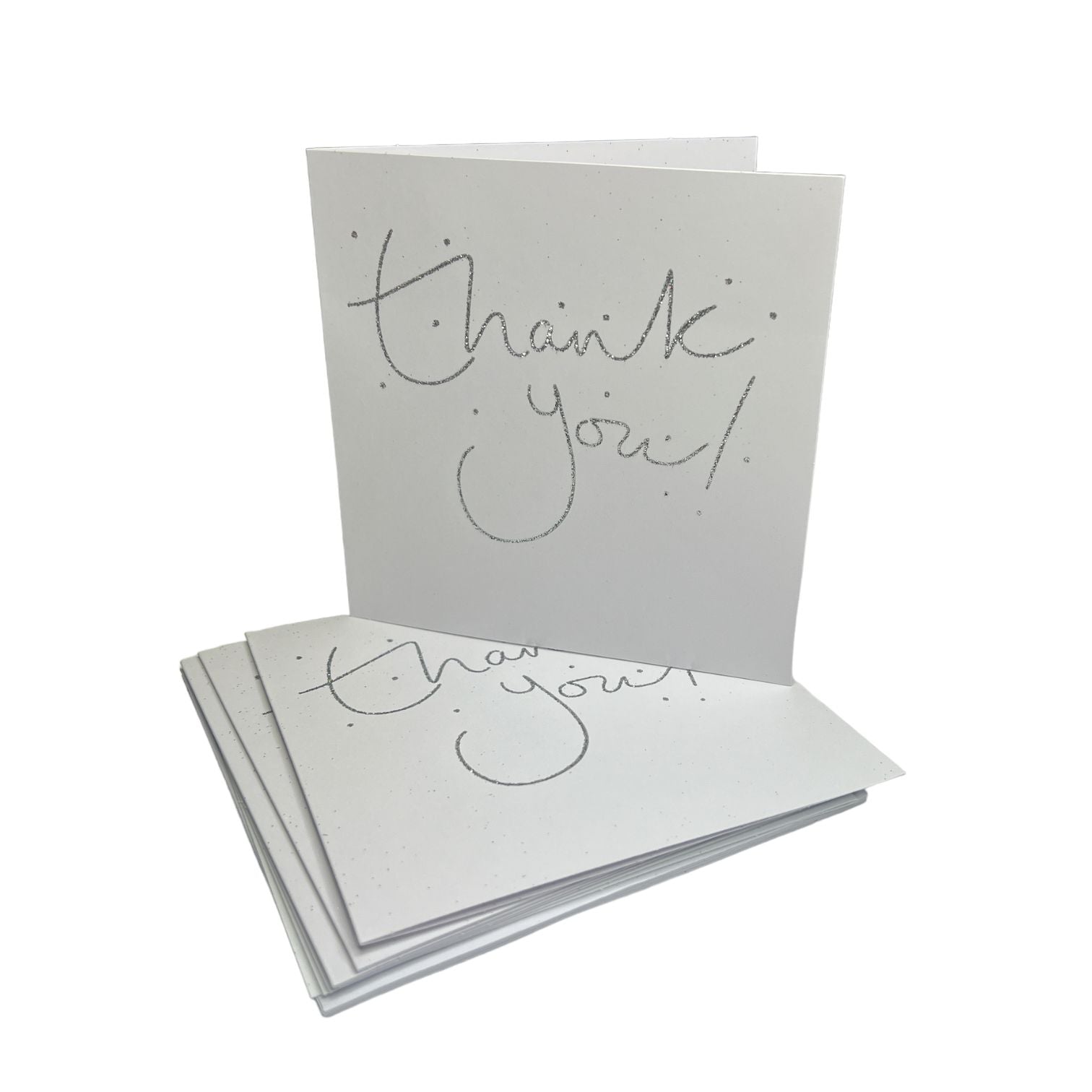 Pack of 8 Glitter Finished Thank You Cards by Carlton– Shop Inc