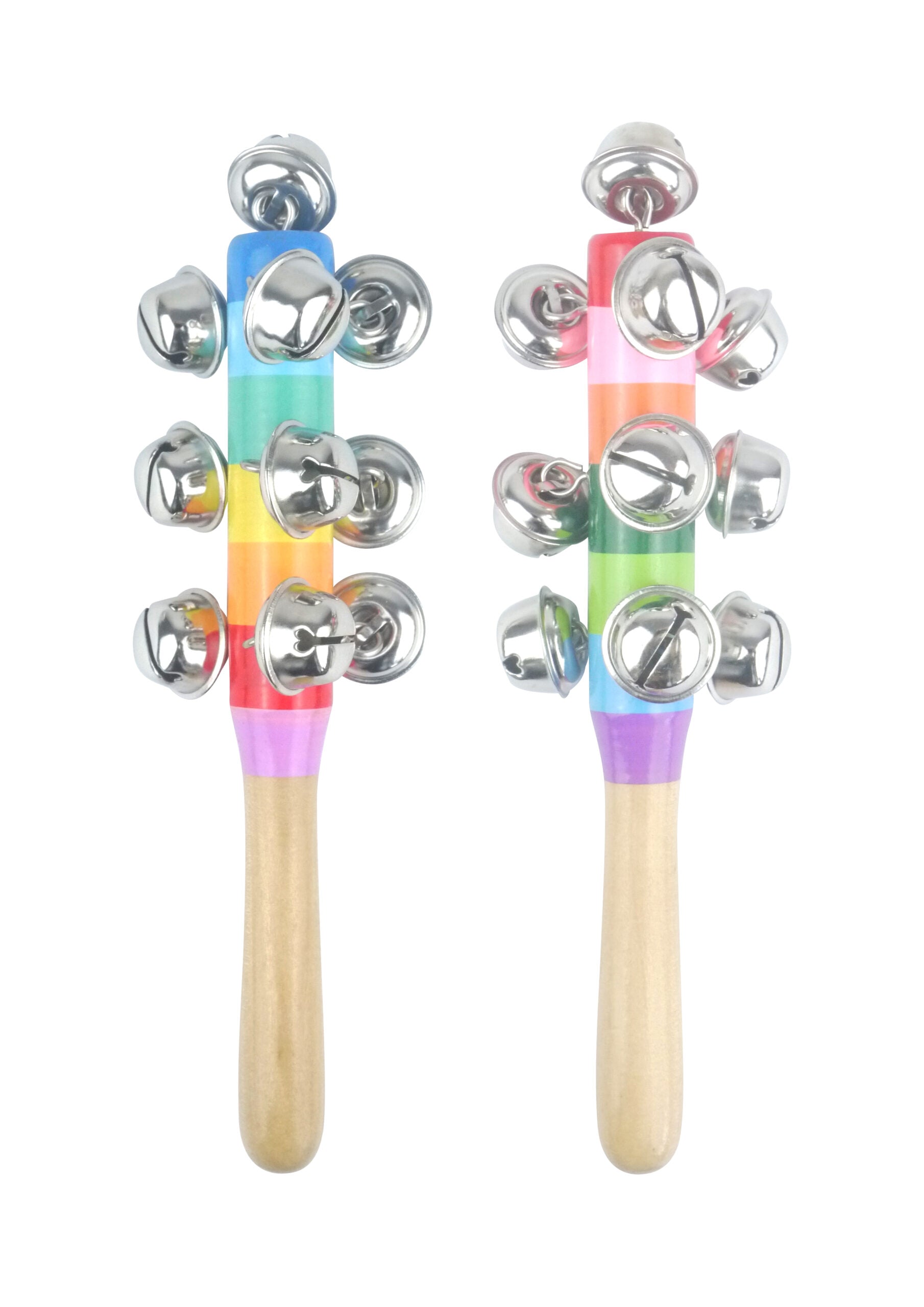 Single Wooden Jingle Stick Musical Instrument Toy 19cm– Shop Inc