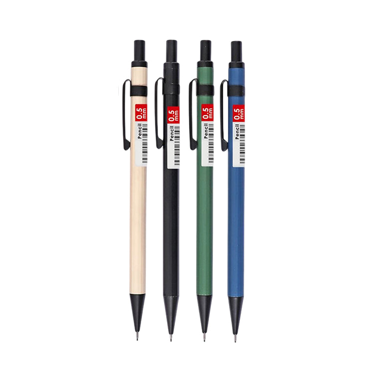 Pack of 4 0.5mm Metal Mechanical Pencils With Eraser– Shop Inc