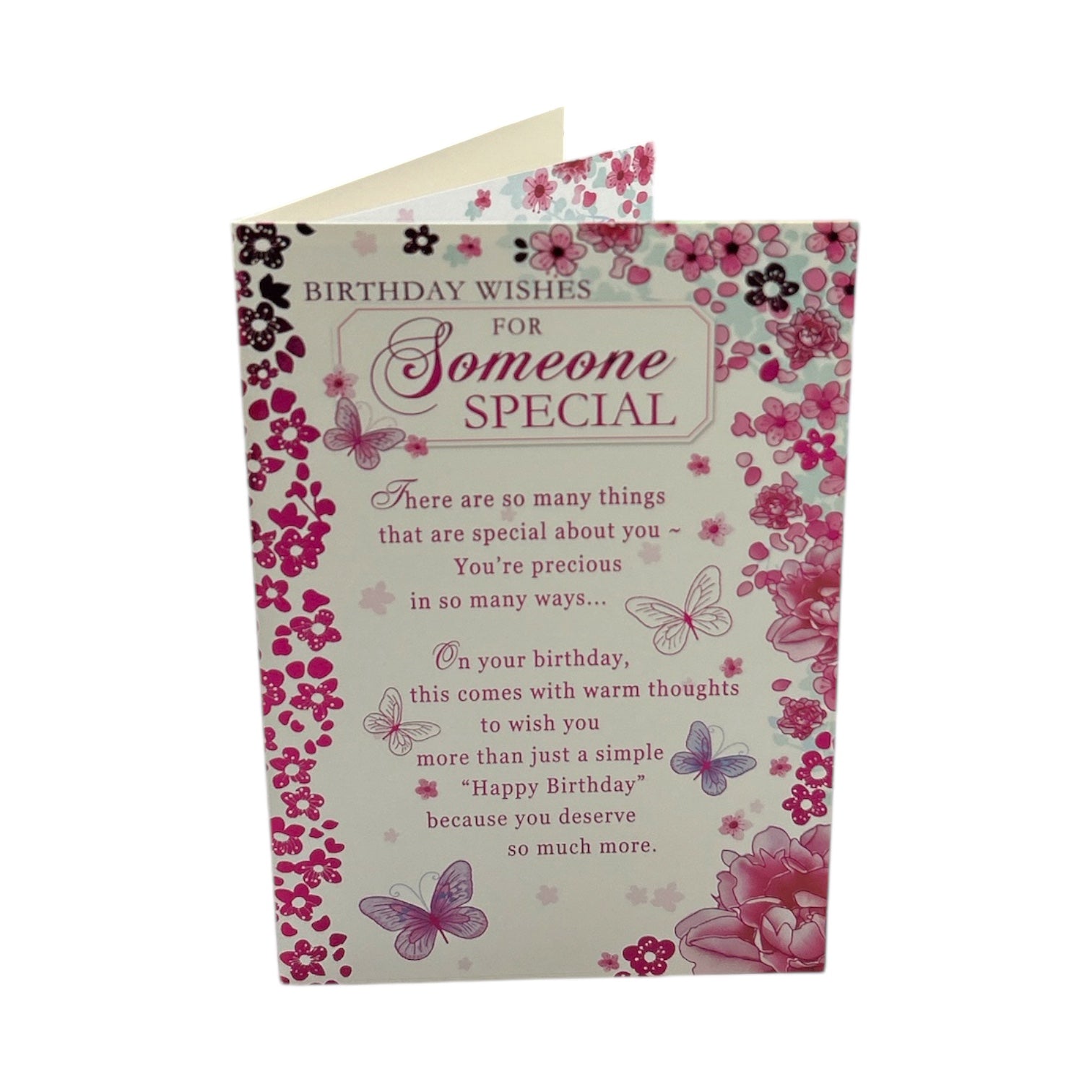 For Someone Special Heartfelt Wishes Sentimental Birthday Card– Shop Inc