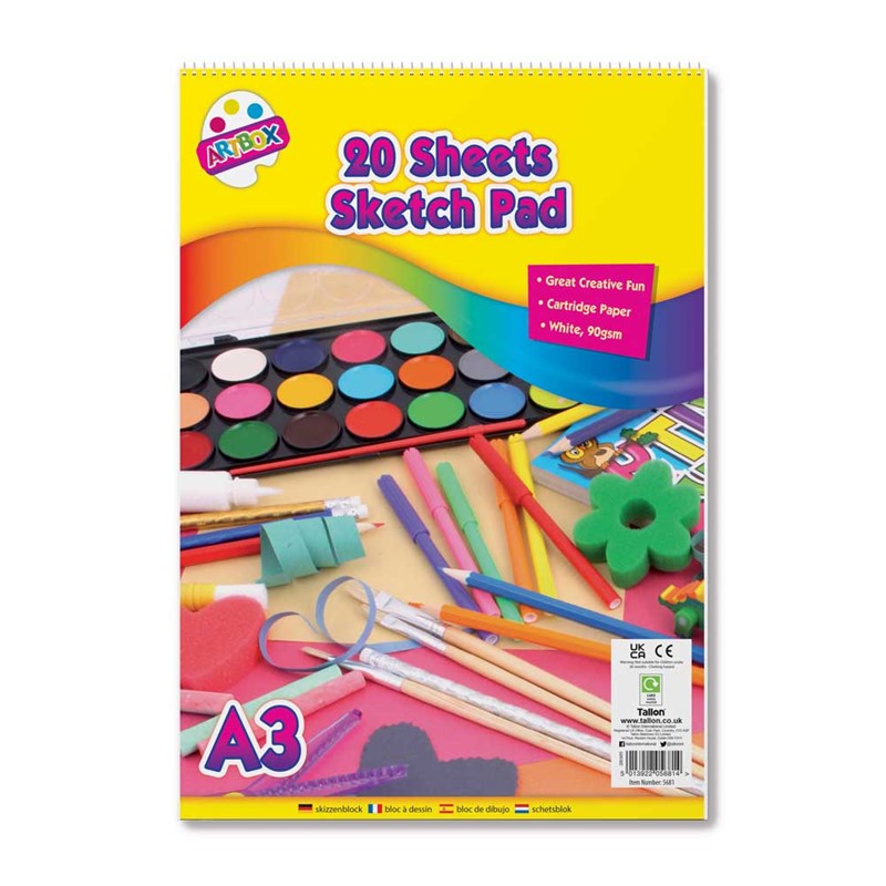 Artbox A3 20 Sheets Sketch Pad– Shop Inc