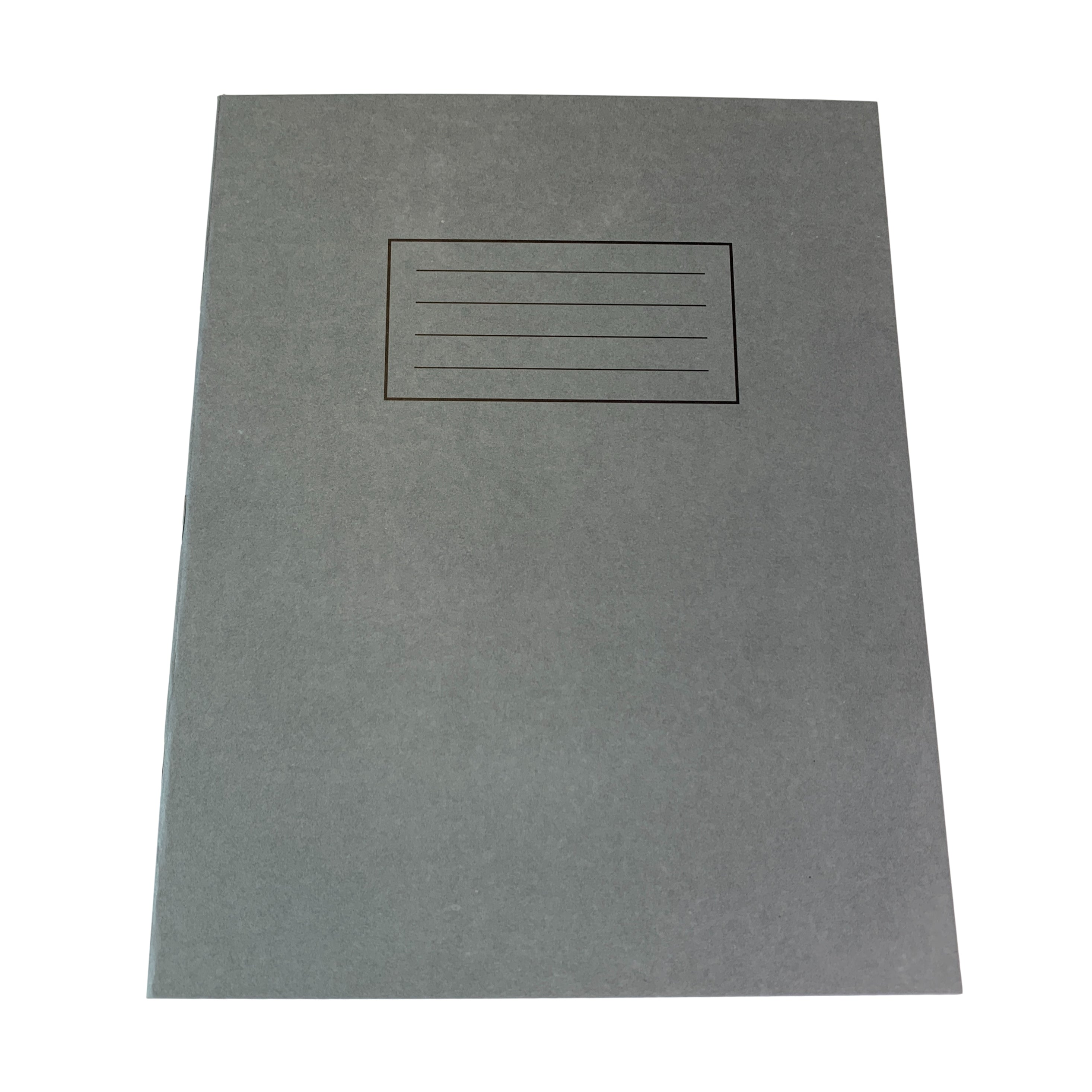 Pack of 50 Janrax 9x7" Grey 80 Pages Feint and Ruled Exercise Books ...