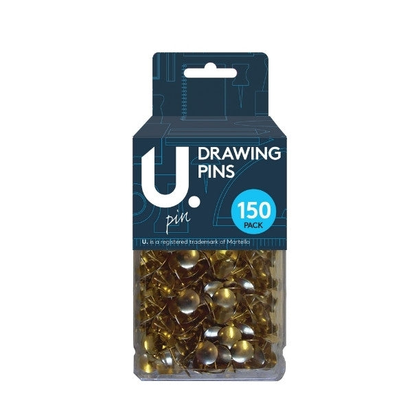 Pack of 150 Metal Drawing Pins– Shop Inc