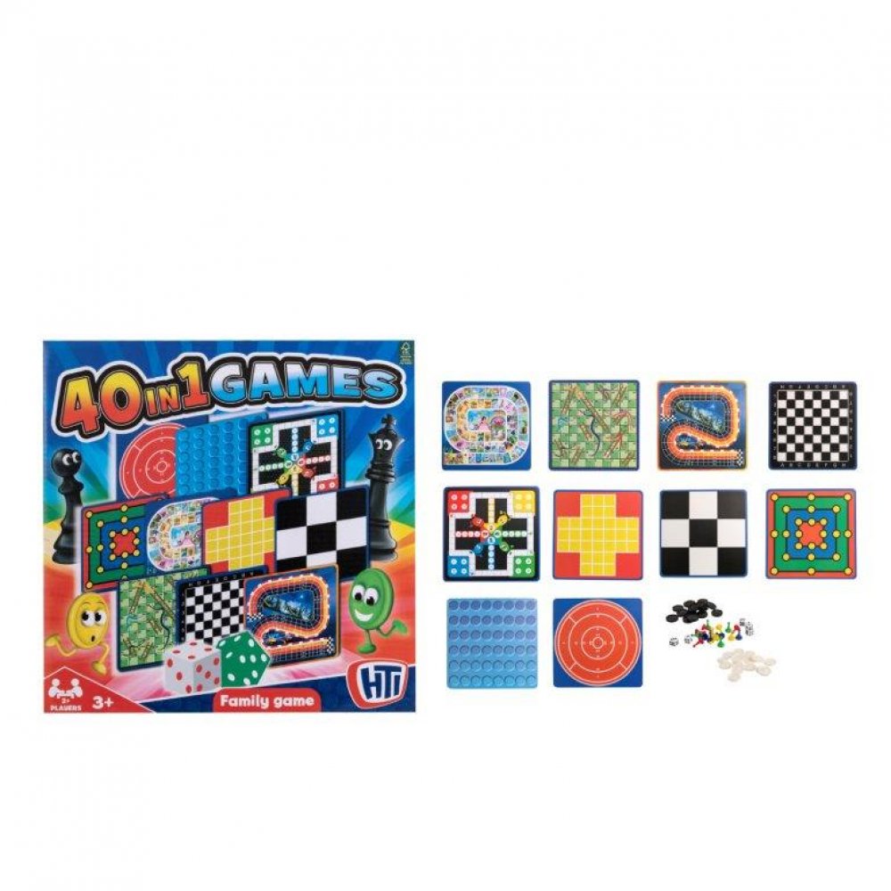 40 In 1 Board Games– Shop Inc