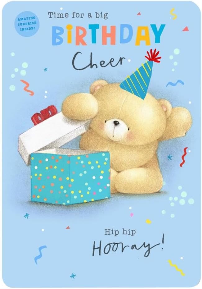Cheer Hip Hip Hooray! Forever Friends Birthday Card– Shop Inc