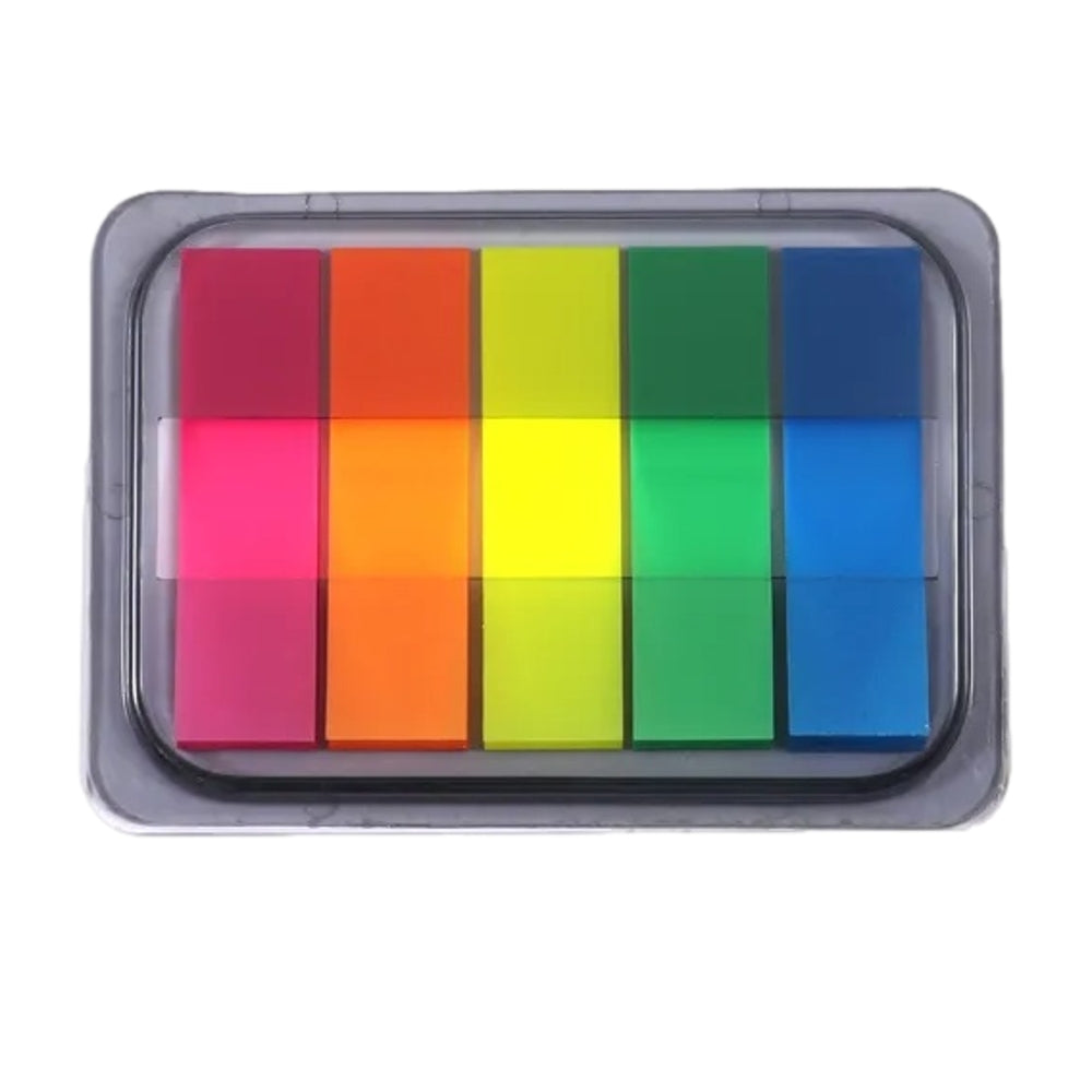 Single 100 Sheets Colorful Page Marker Index Tab Removable Sticky Note ...