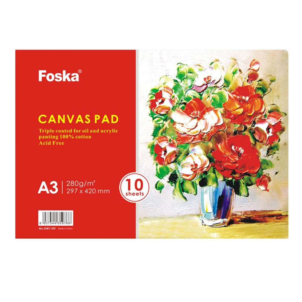 A3 10 Sheets Canvas Pad– Shop Inc