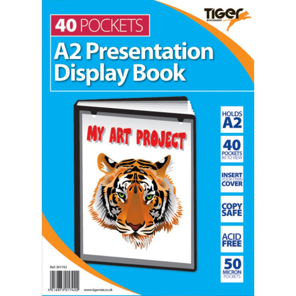 A2 40 Pockets Presentation Display Book– Shop Inc