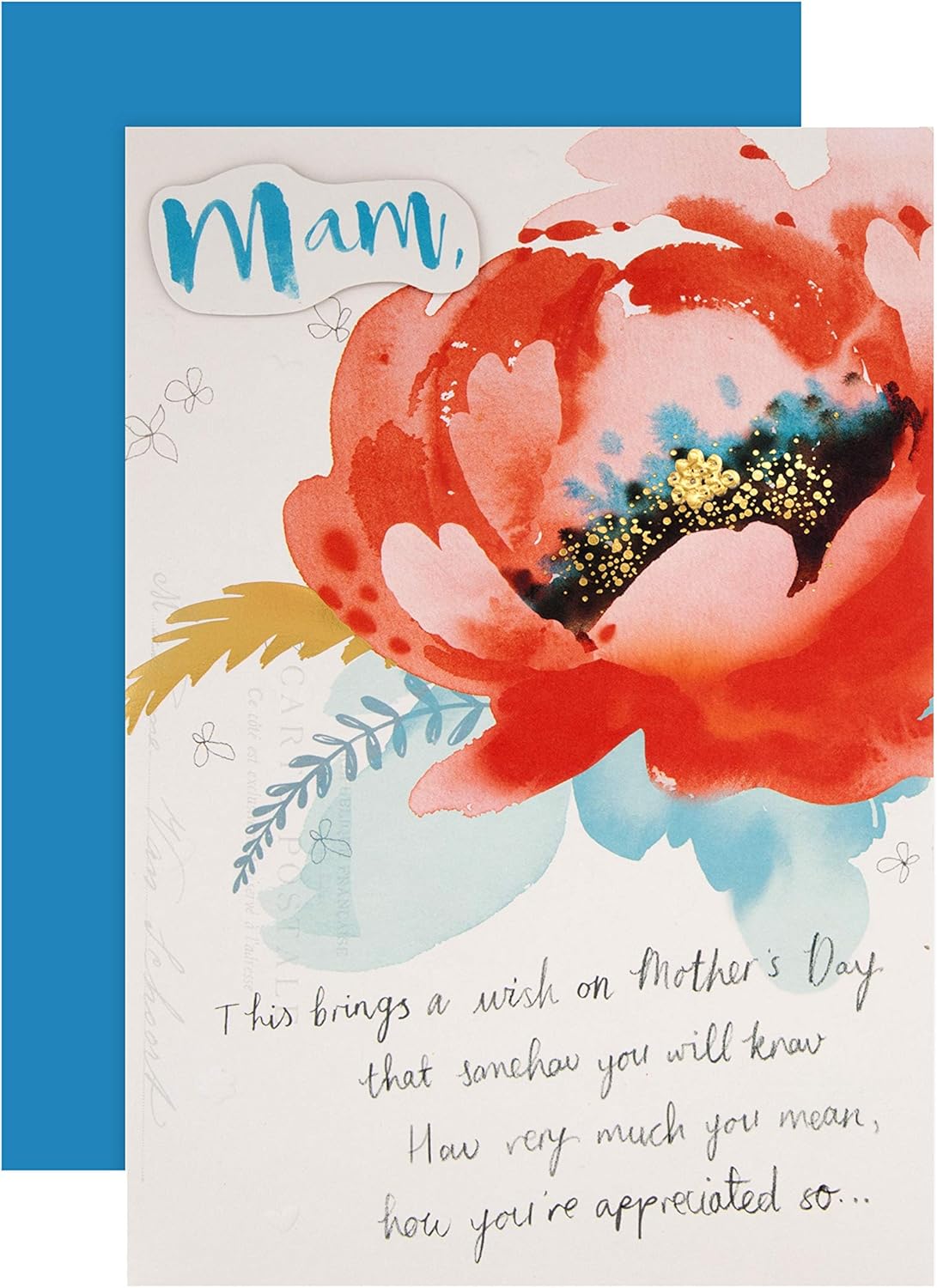 Classic Floral Design Mam Large Mother's Day Card– Shop Inc