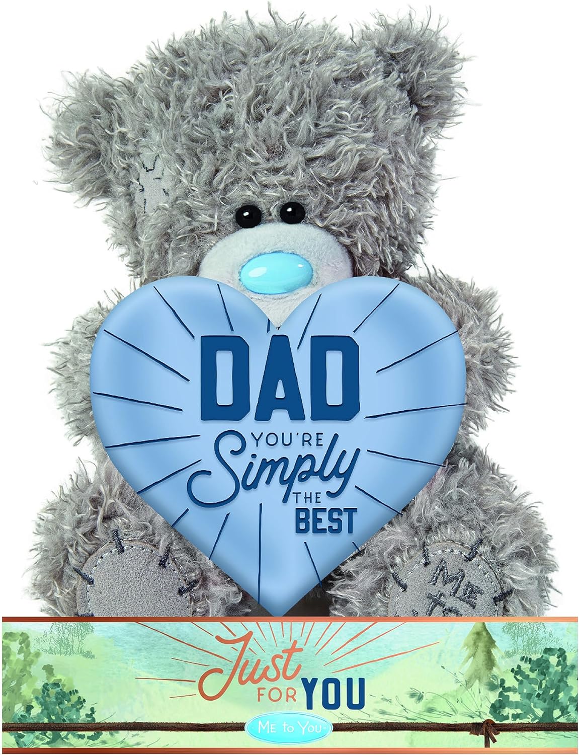 Me to You Tatty Teddy Father's Day Bear Holding 'Dad You're Simply the ...