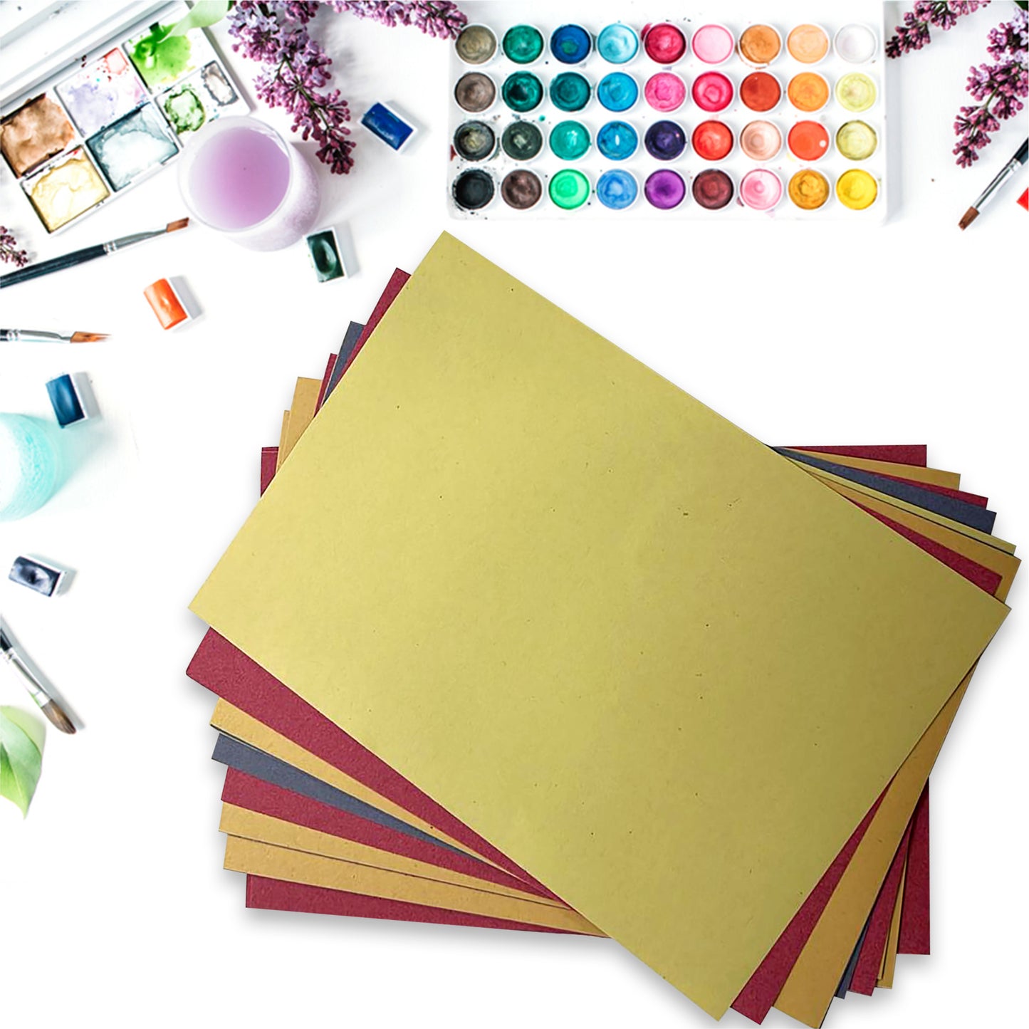 Pack of 50 A3 Assorted Coloured Sugar Papers– Shop Inc