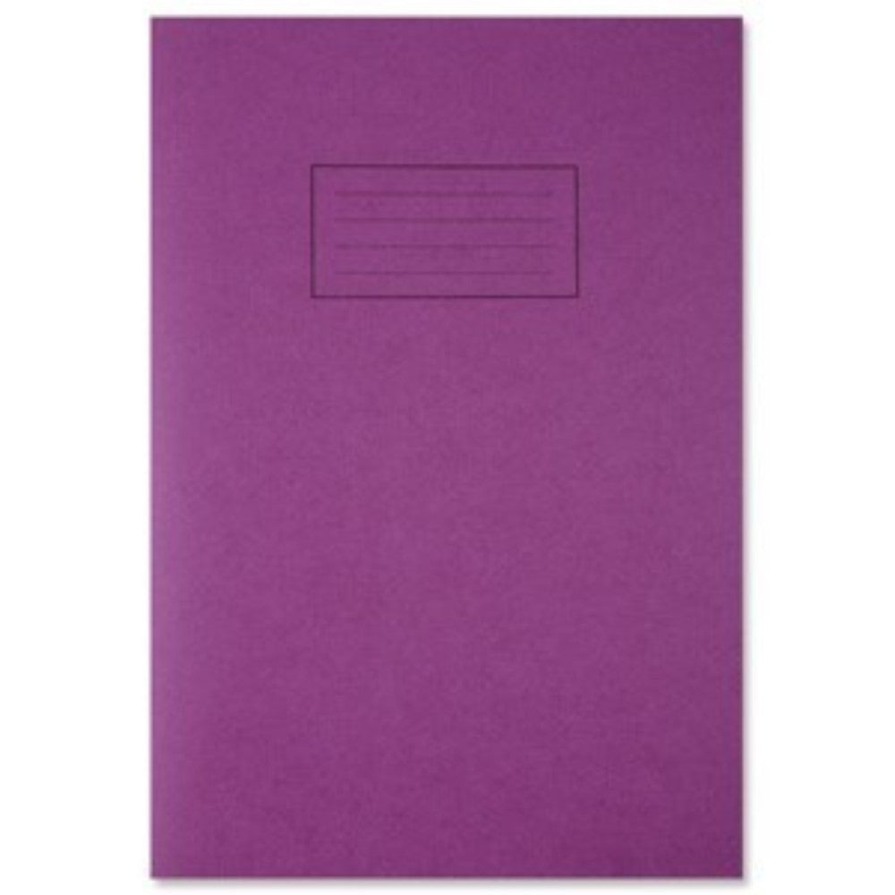 Purple A4 Ruled and Margin 80 Pages Exercise Book– Shop Inc