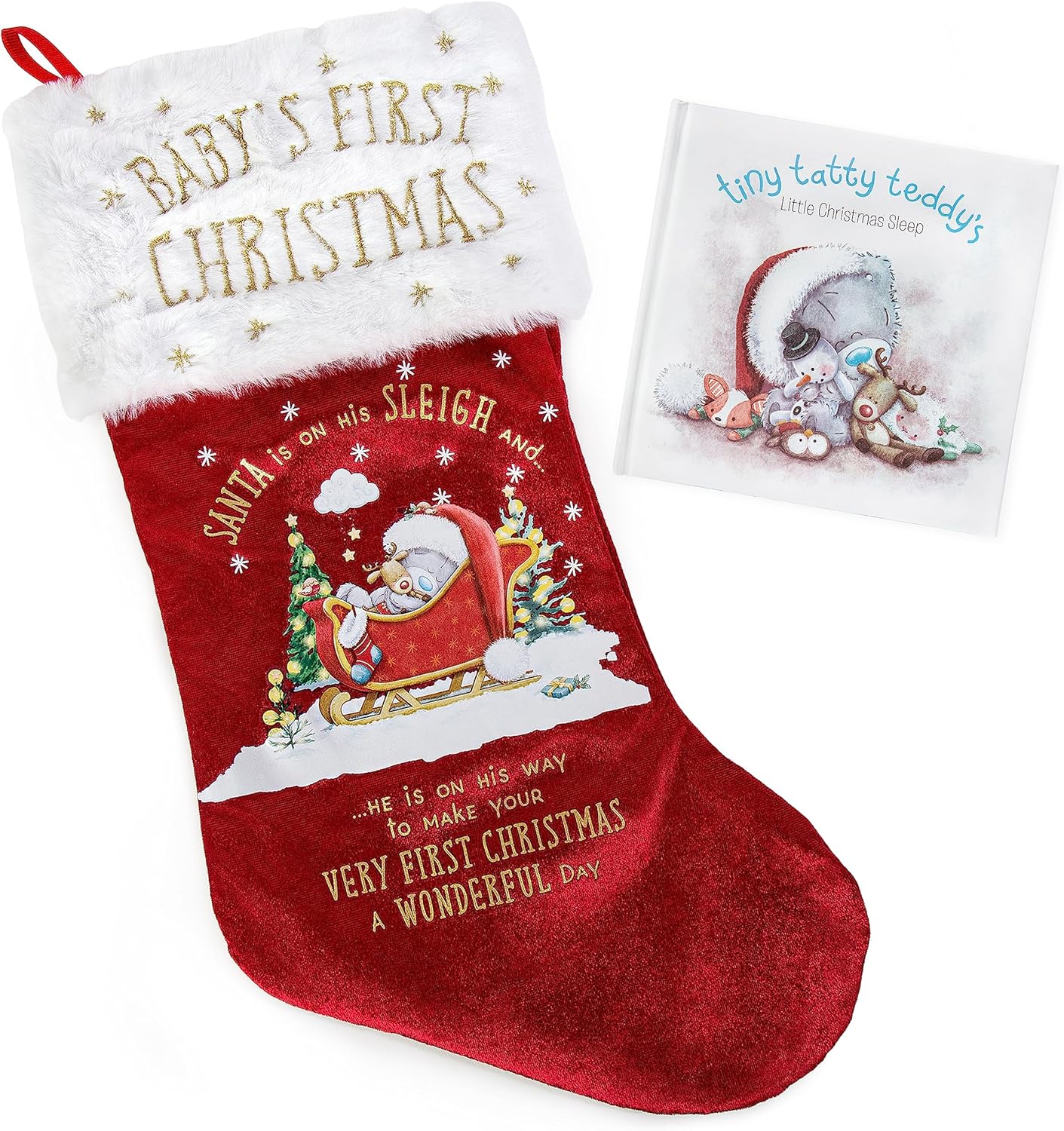 Me to You Tiny Tatty Teddy Baby's 1st Stocking and Story Book Set– Shop Inc