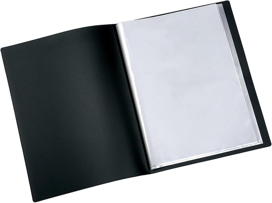 A4 20 Pocket Presentation Display Black Book– Shop Inc