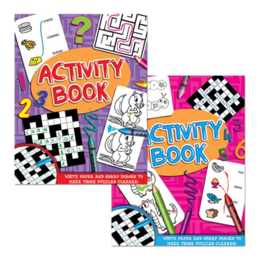 Superior Activity Book 96 Pages– Shop Inc