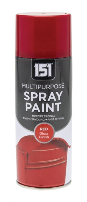 151 Multipurpose Red Spray Paint 400ml– Shop Inc