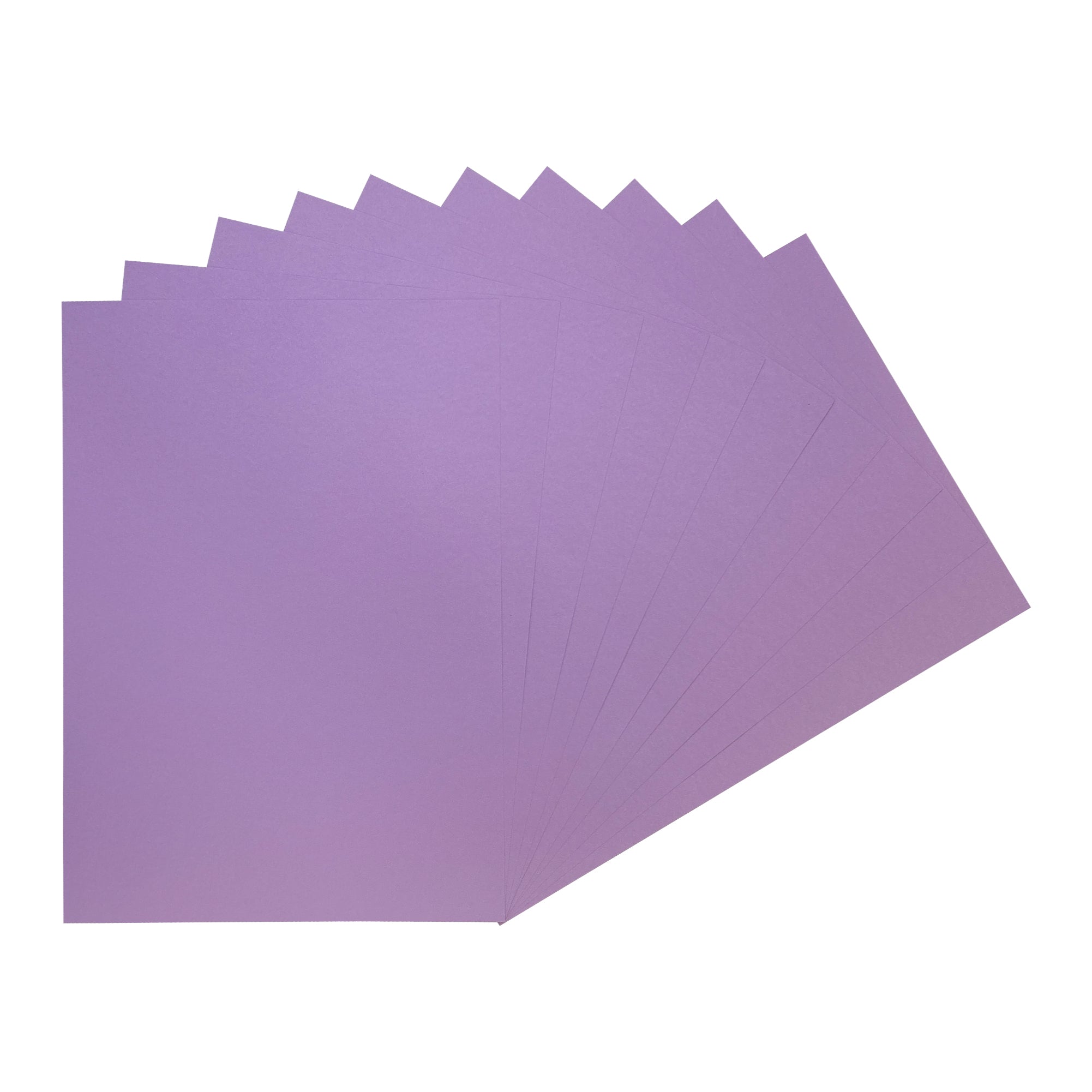 Pack of 50 A4 Light Purple Coloured Card 160gsm Sheets– Shop Inc