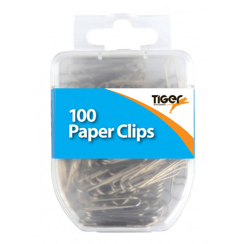 Pack of 100 Steel Paper Clips– Shop Inc