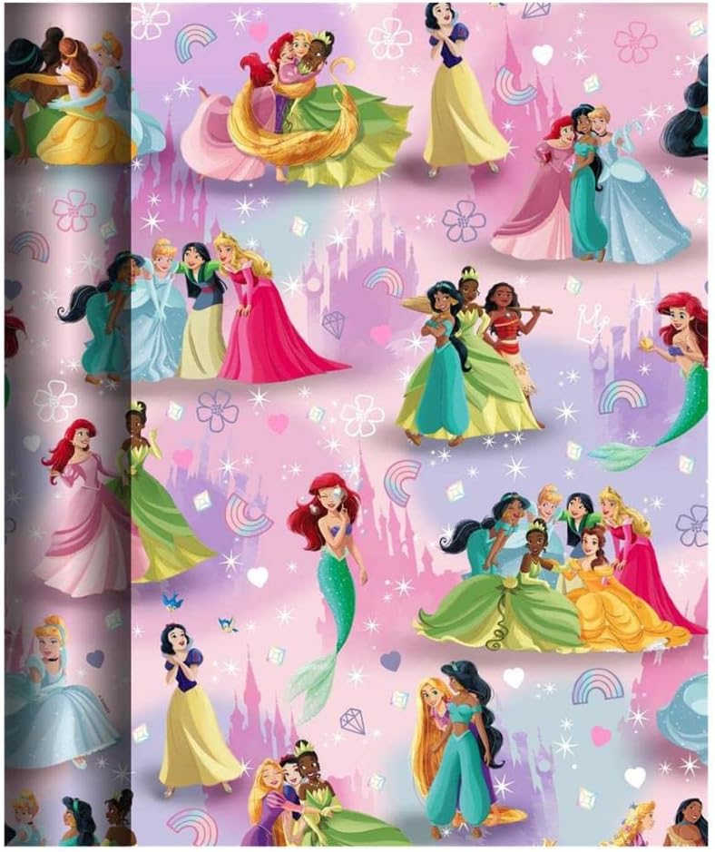 Disney Princess 2m Roll Wrap– Shop Inc