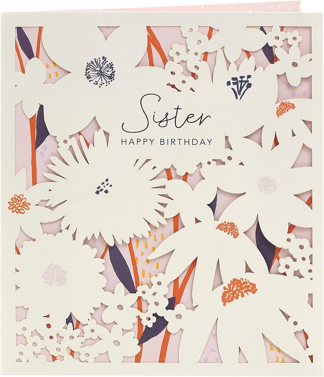 Pretty Floral Design Sister Birthday Card– Shop Inc