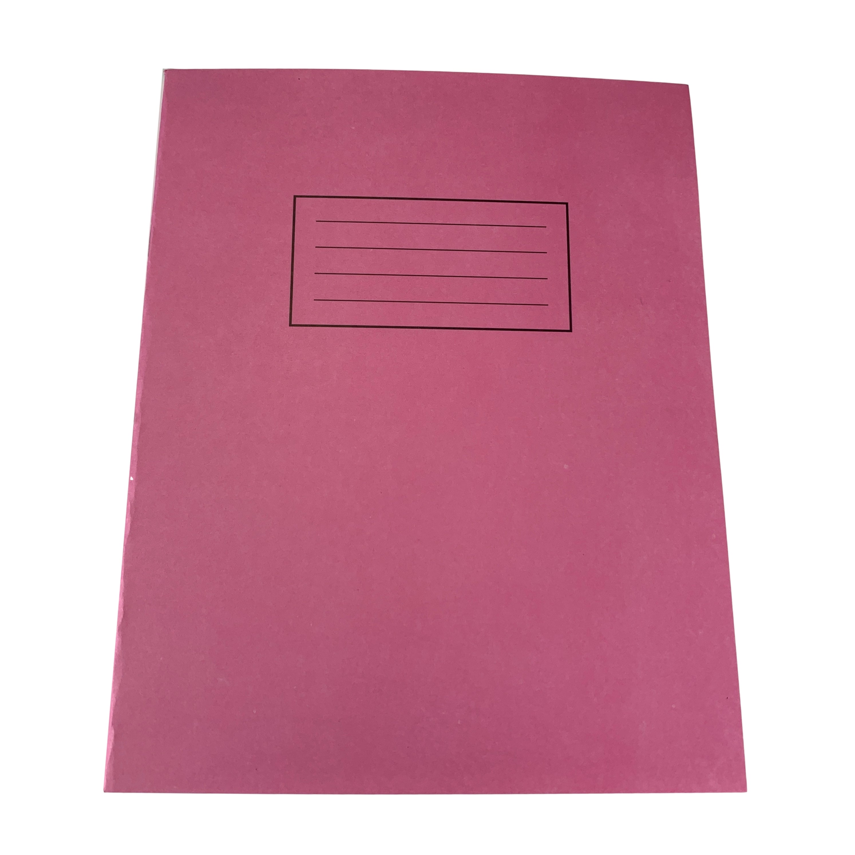 Pack of 50 Janrax 9x7" Pink 80 Pages Feint and Ruled Exercise Books ...