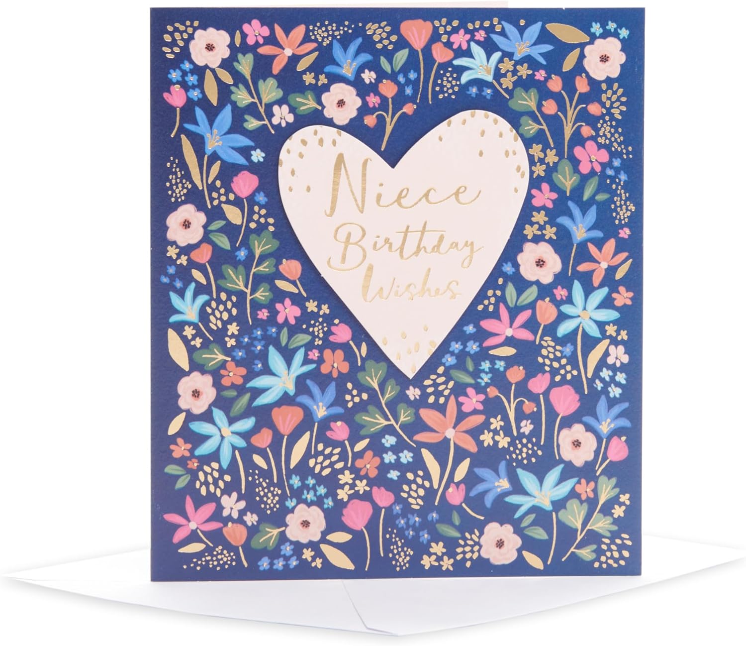 Bright Floral Design Niece Birthday Card– Shop Inc