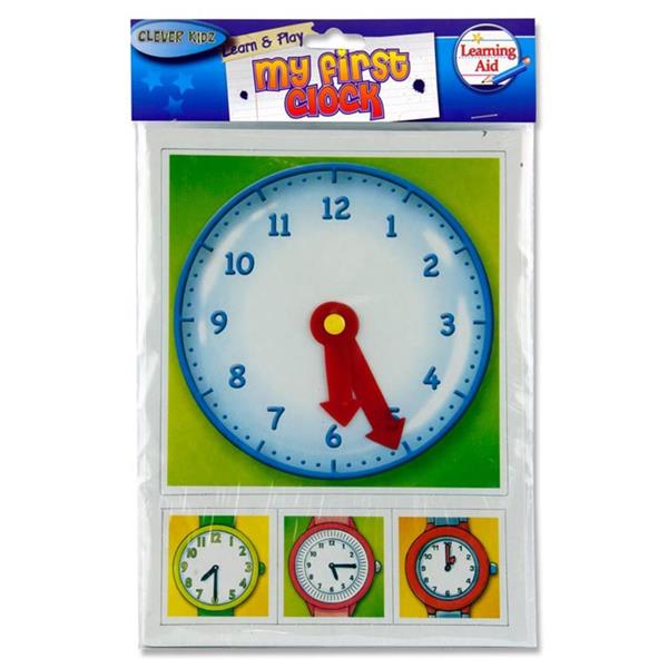 My First Clock - Learn And Play Game by Clever Kidz– Shop Inc