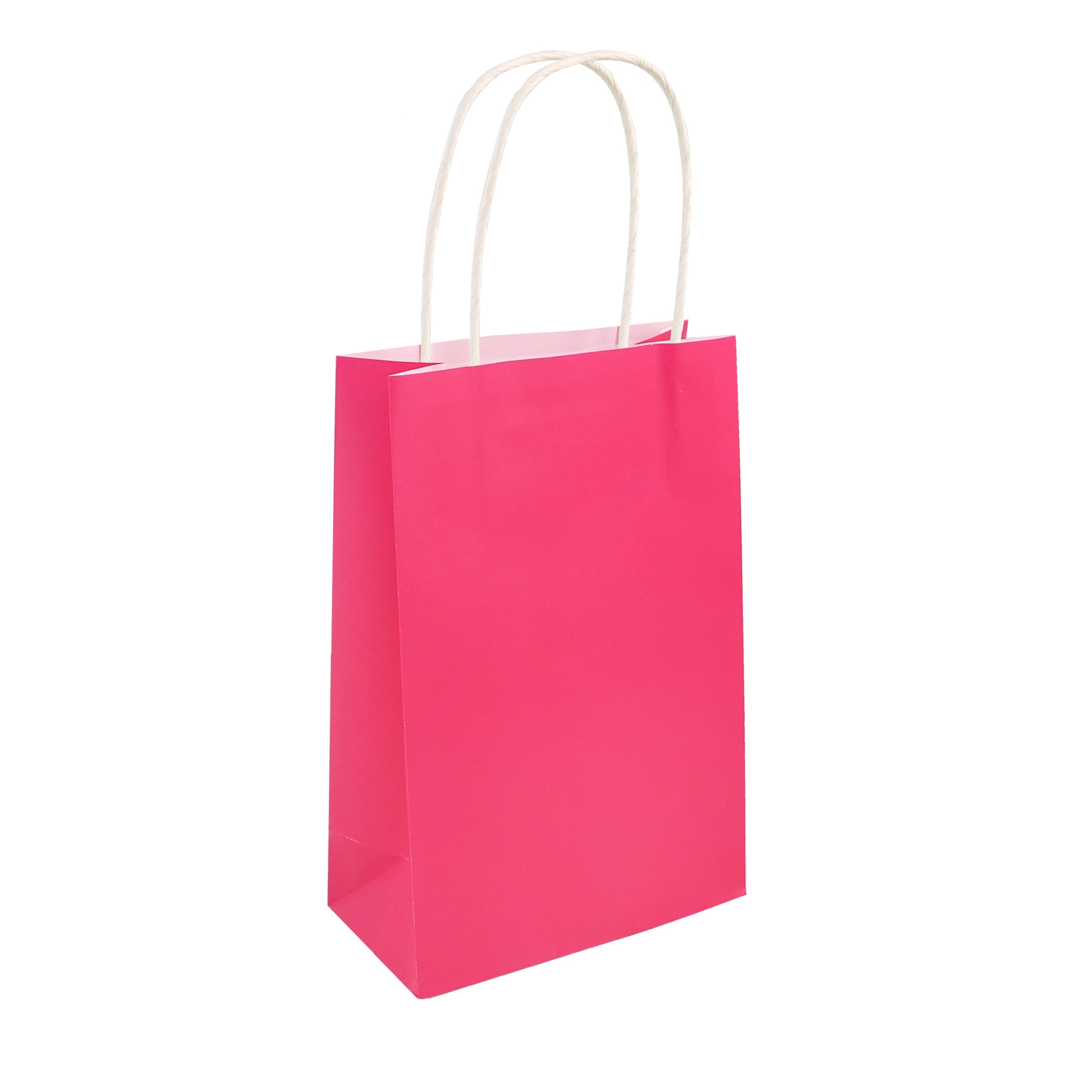 Pack of 24 Hot Pink Party Bags with Handles– Shop Inc