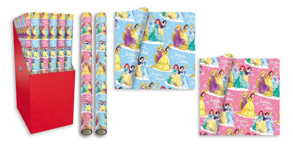 3m Disney Princess Design Christmas Gift Wrapping Paper– Shop Inc
