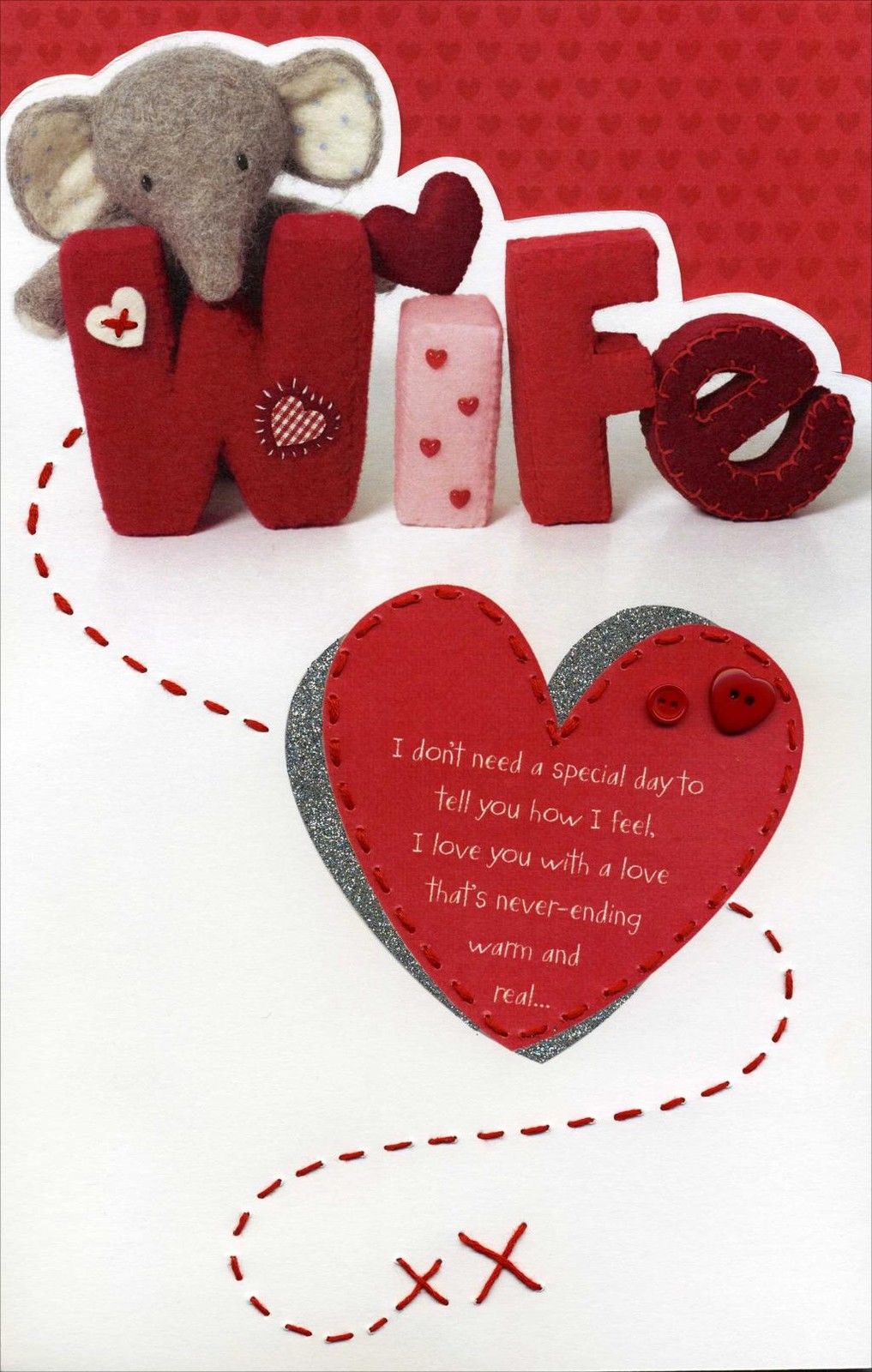 To The Best Wife Elliot And Buttons Design Valentine's Day Card– Shop Inc