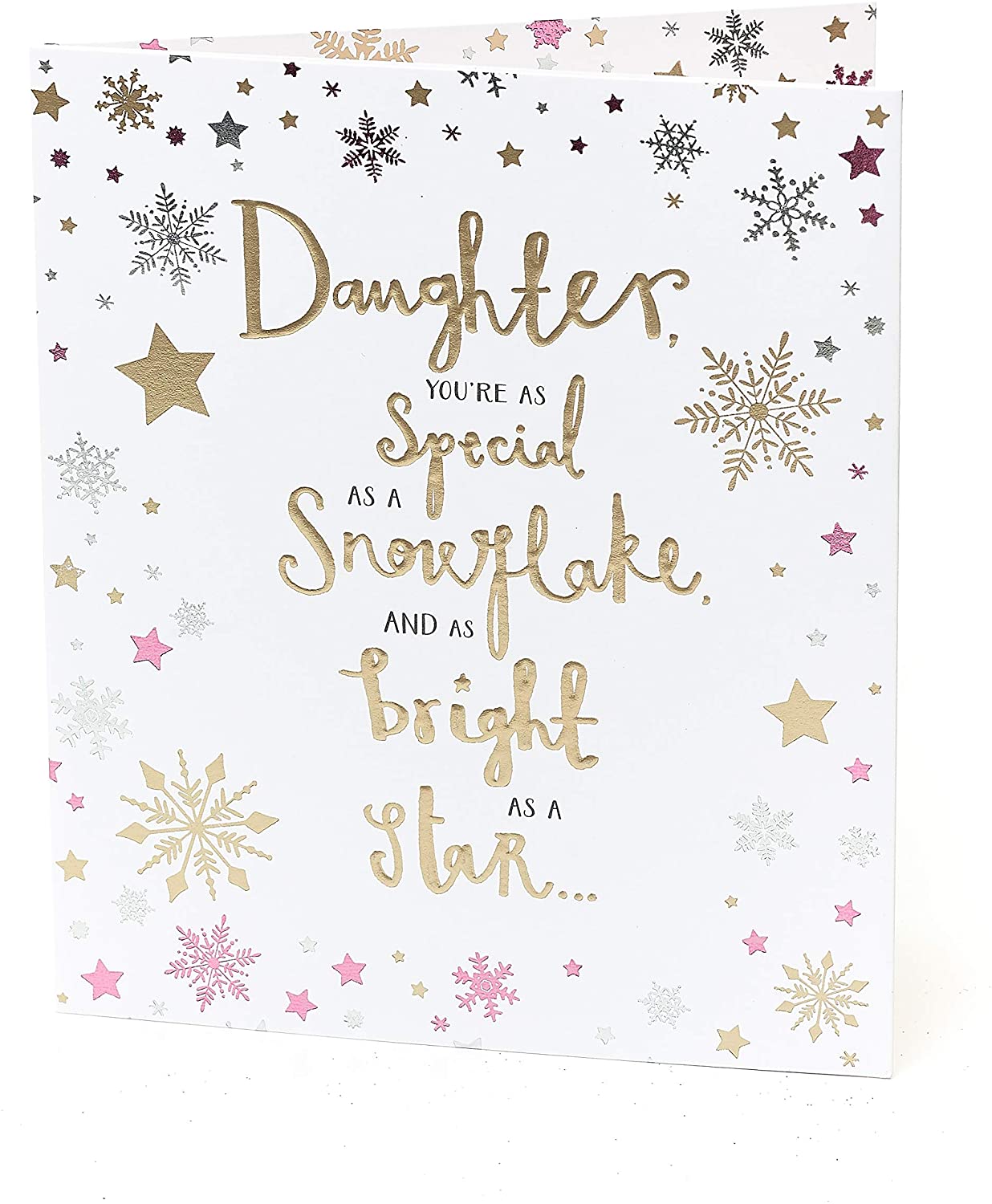 Daughter Christmas Greeting Card Embellished Special Xmas Cards– Shop Inc