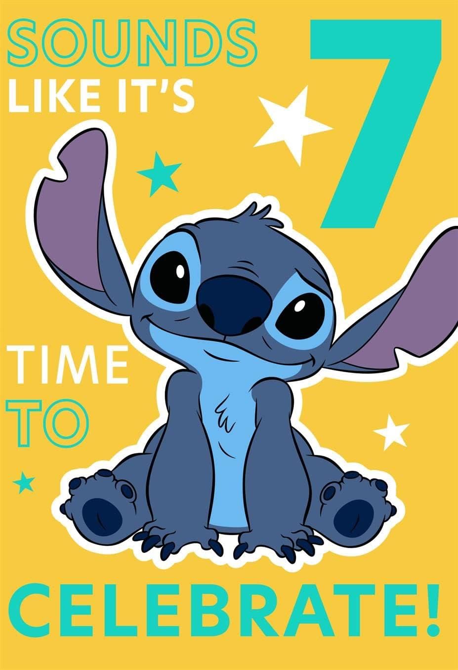 Disney Lilo & Stitch 7th Birthday Card– Shop Inc