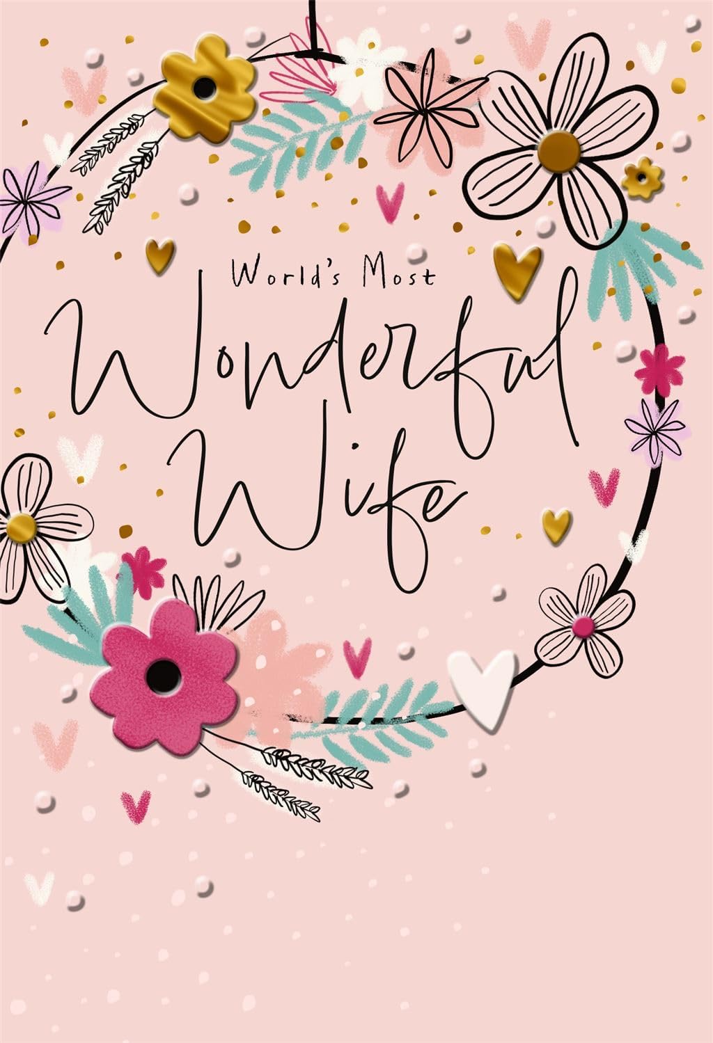 World's Most Wonderful Wife Birthday Card– Shop Inc