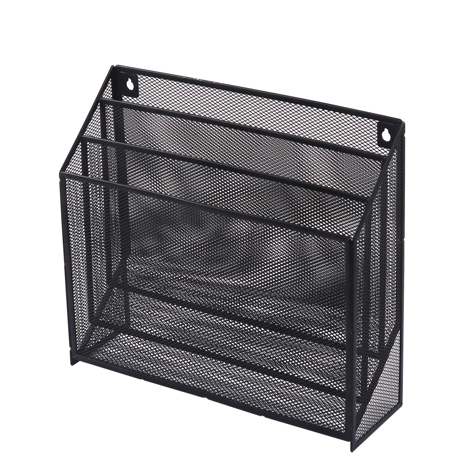 Wire Mesh Magazine Holder with Hanging Holes– Shop Inc
