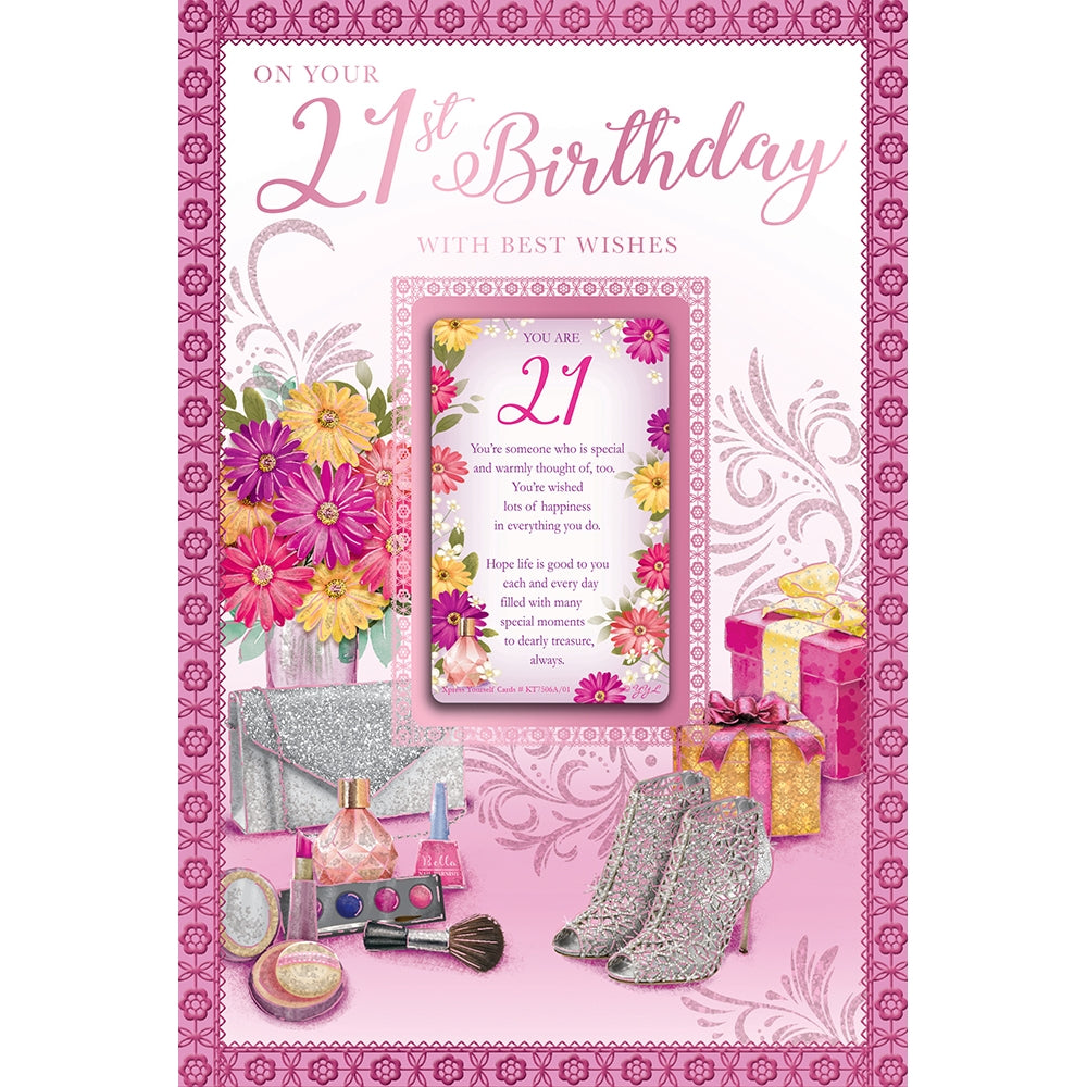 21st Birthday Card Verses Artery8 Birthday Card 21st Get Out Now Move