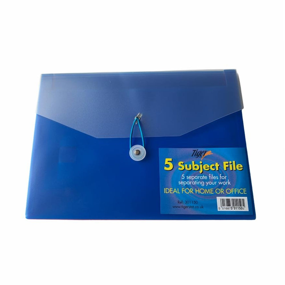 Tiger 5 Subject File– Shop Inc