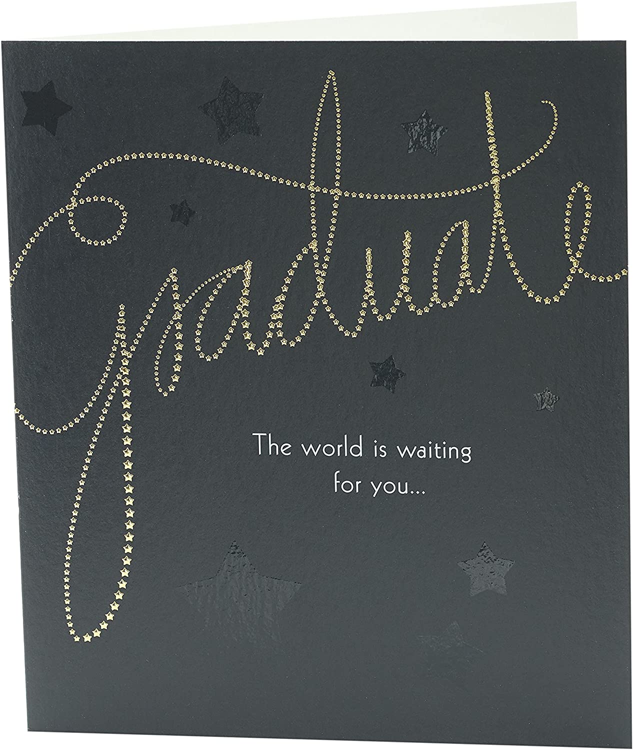 Contemporary Graduation Congratulations Card with Elegant Foil and Emb ...