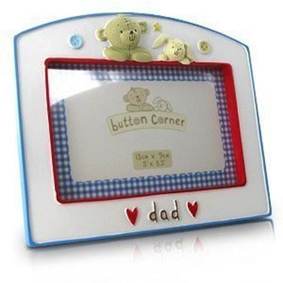 Button Corner Dad Photo Frame– Shop Inc