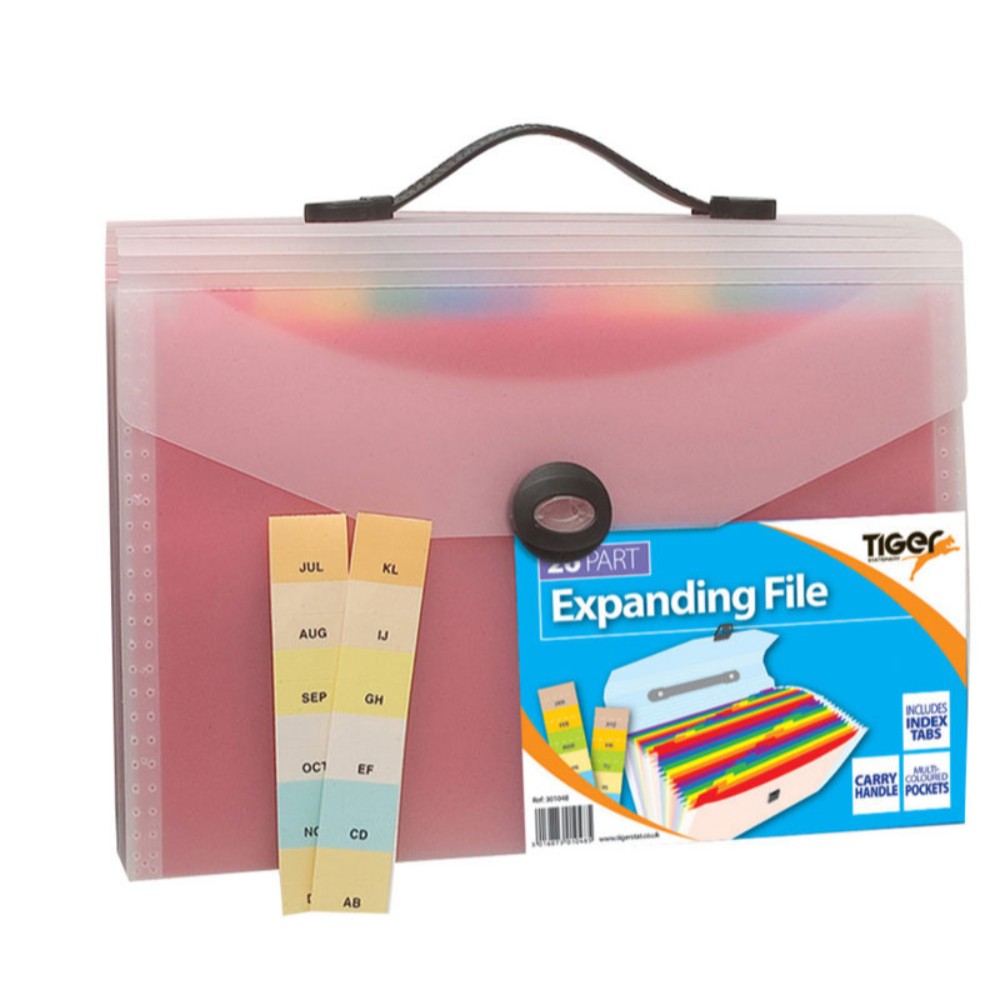 Tiger A4+ 26 Part Expander File– Shop Inc