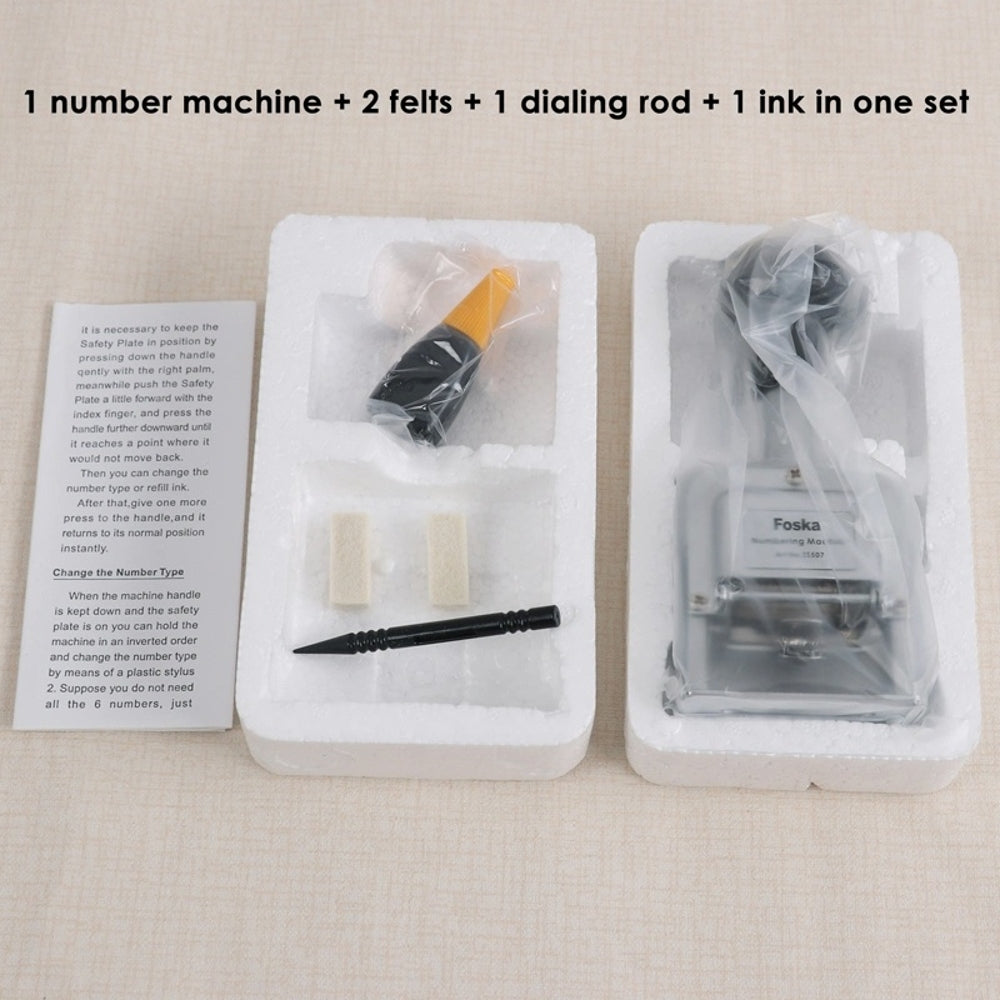 7 Digit Numbering Machine– Shop Inc